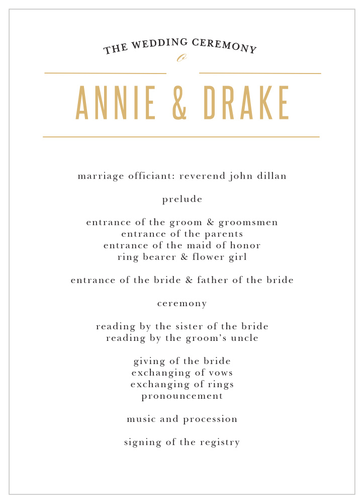 Destination wedding program | Beachweddingtips.com