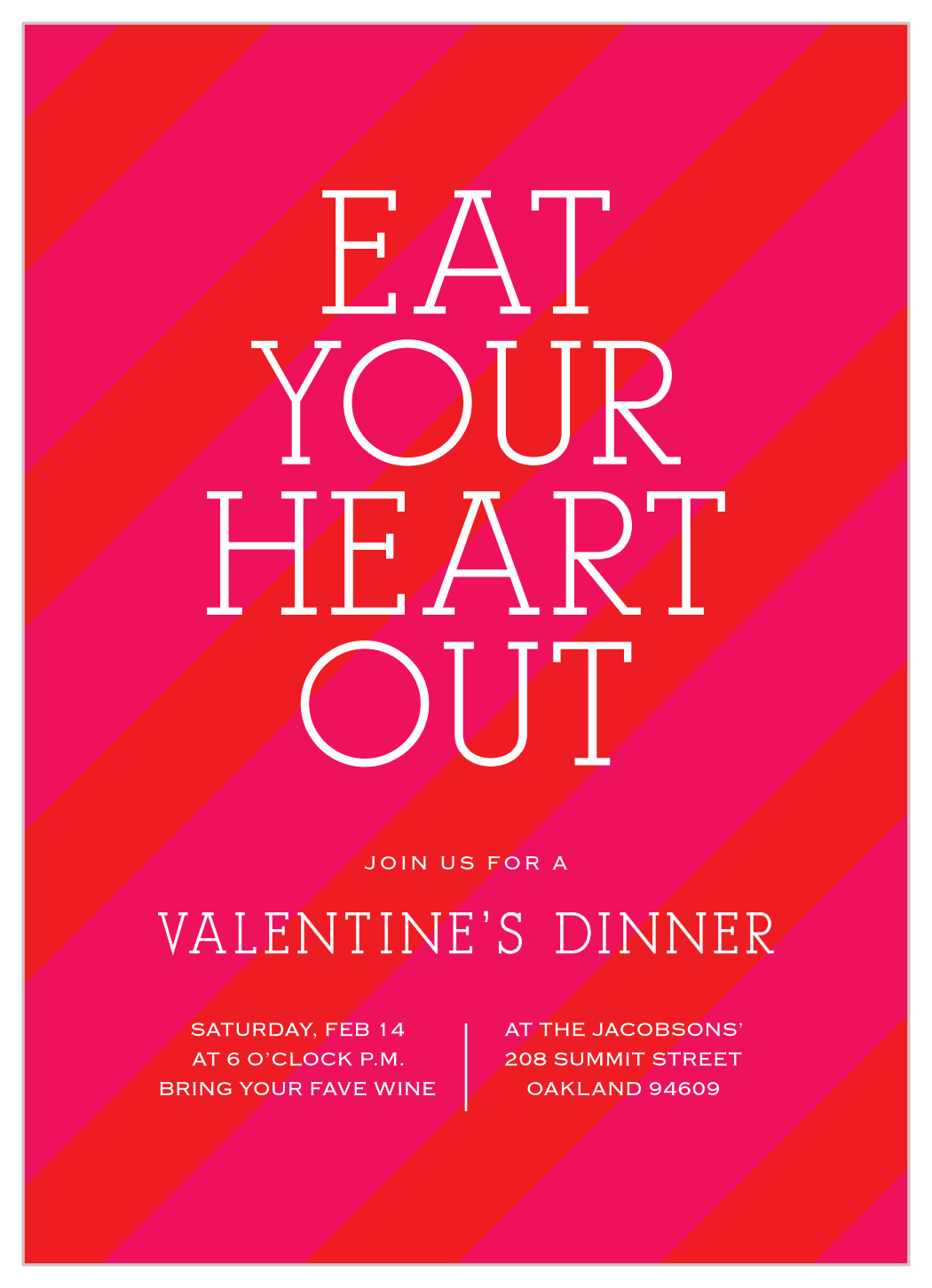 Valentine Invitations You Can Eat Valentine's Day Party Announcement