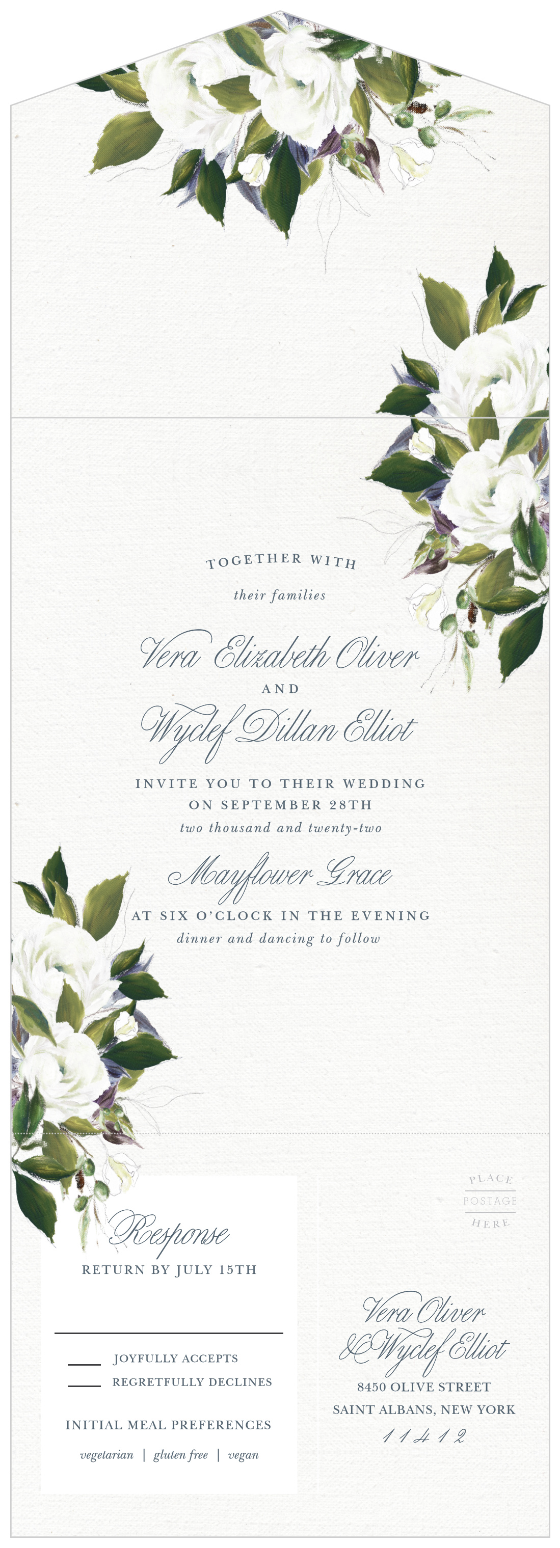 Formal Invitation Background