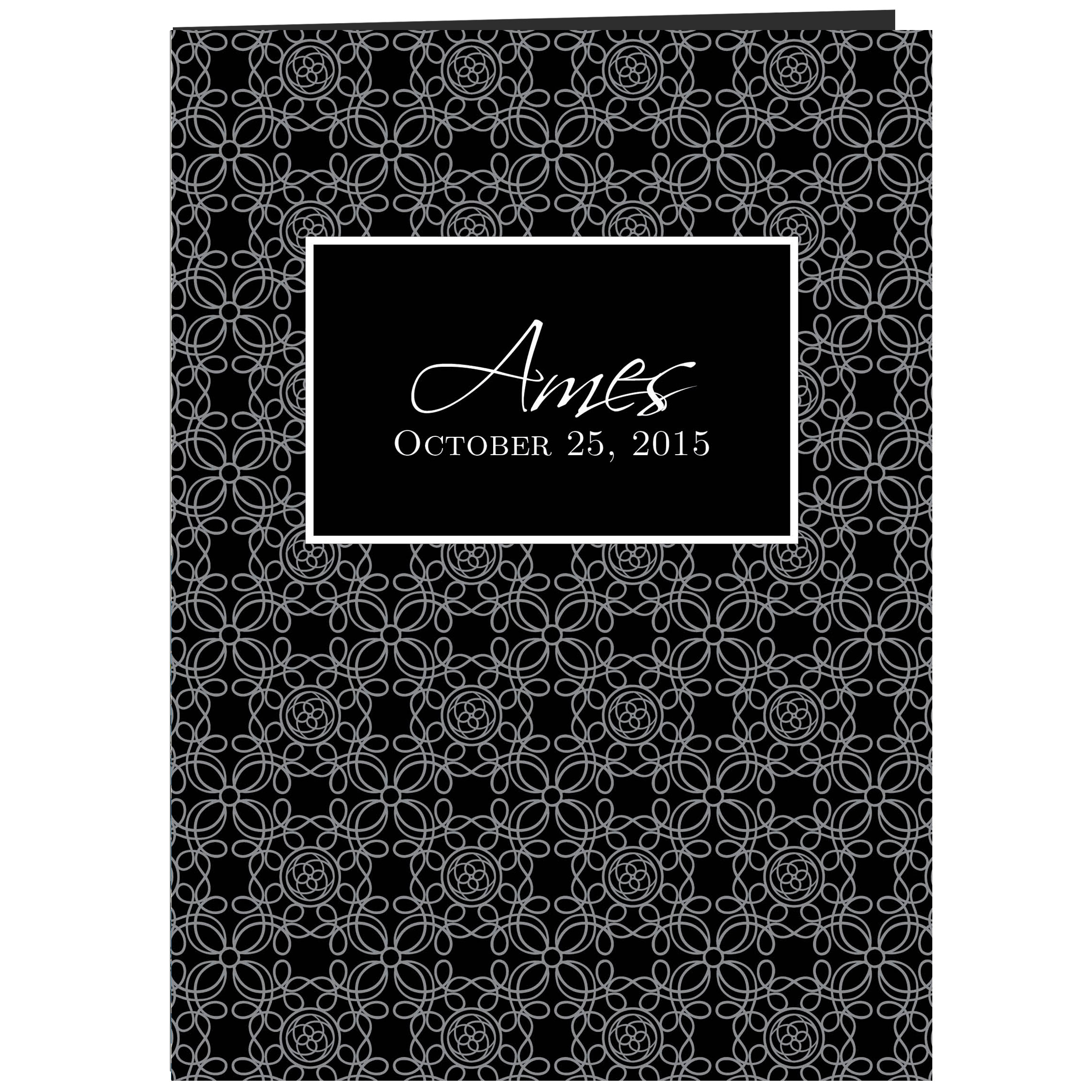Timeless Swirls Wedding Programs by Basic Invite