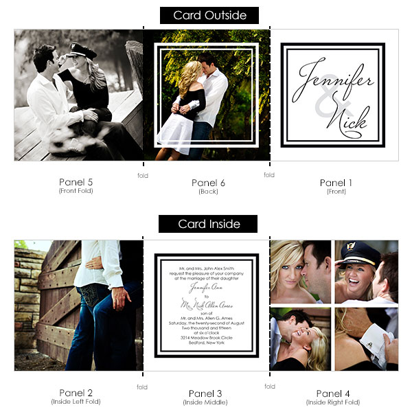 Formal Photo Wedding Invitations by Basic Invite