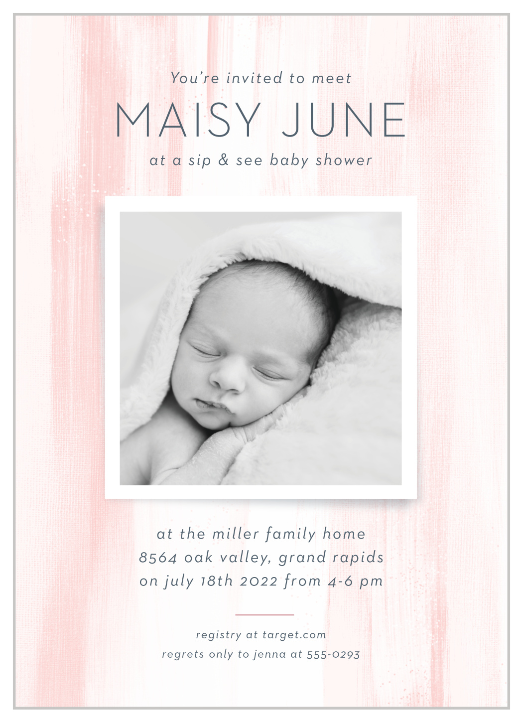 Meet The Baby Invitations 117 Baby Shower Invitation Wording Ideas For