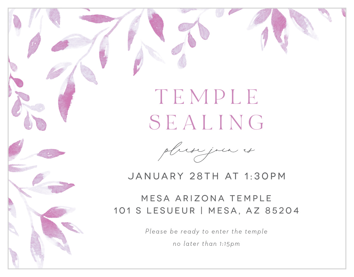 Lds Temple Sealing Annoucements
