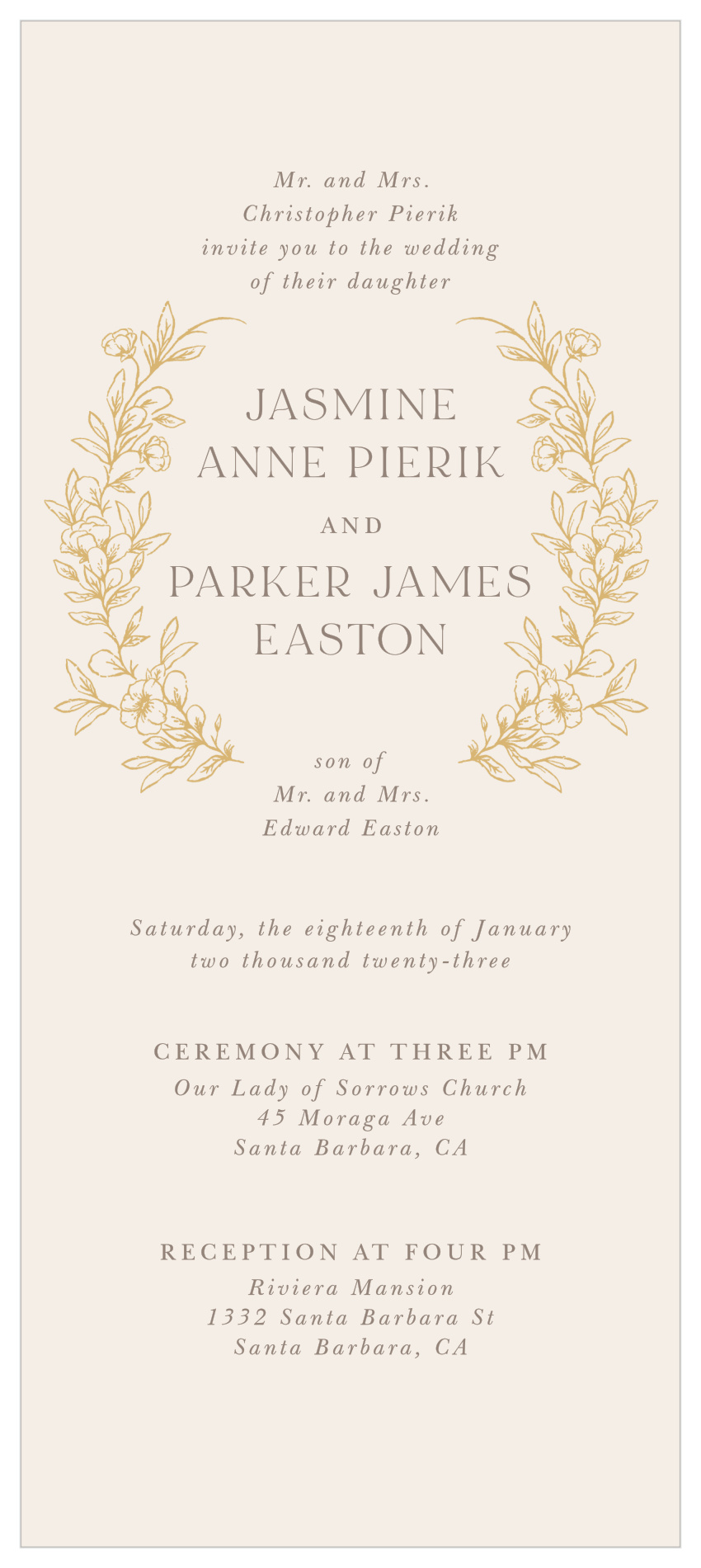 Invite friends for wedding store