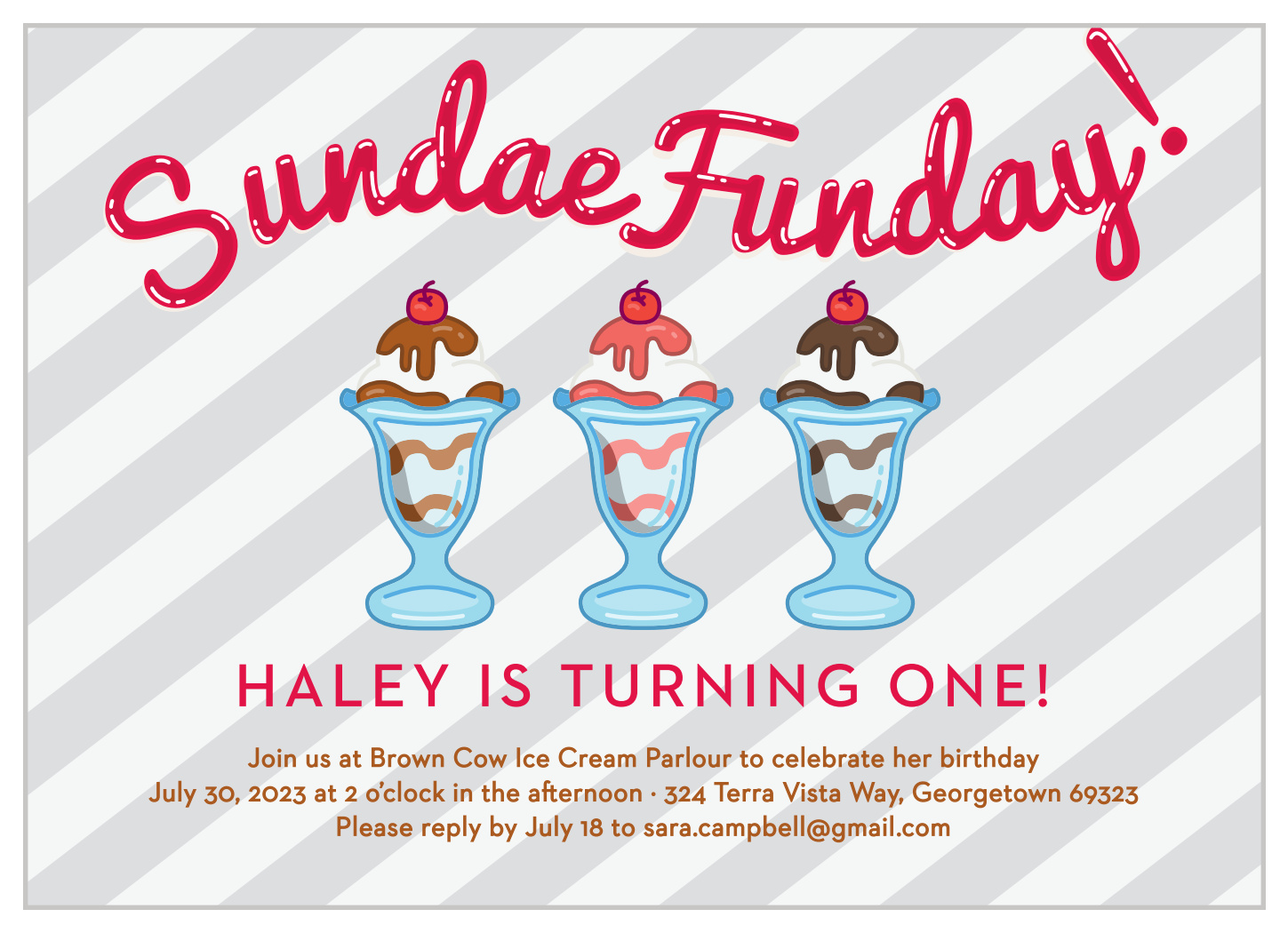 Sundae fun day store