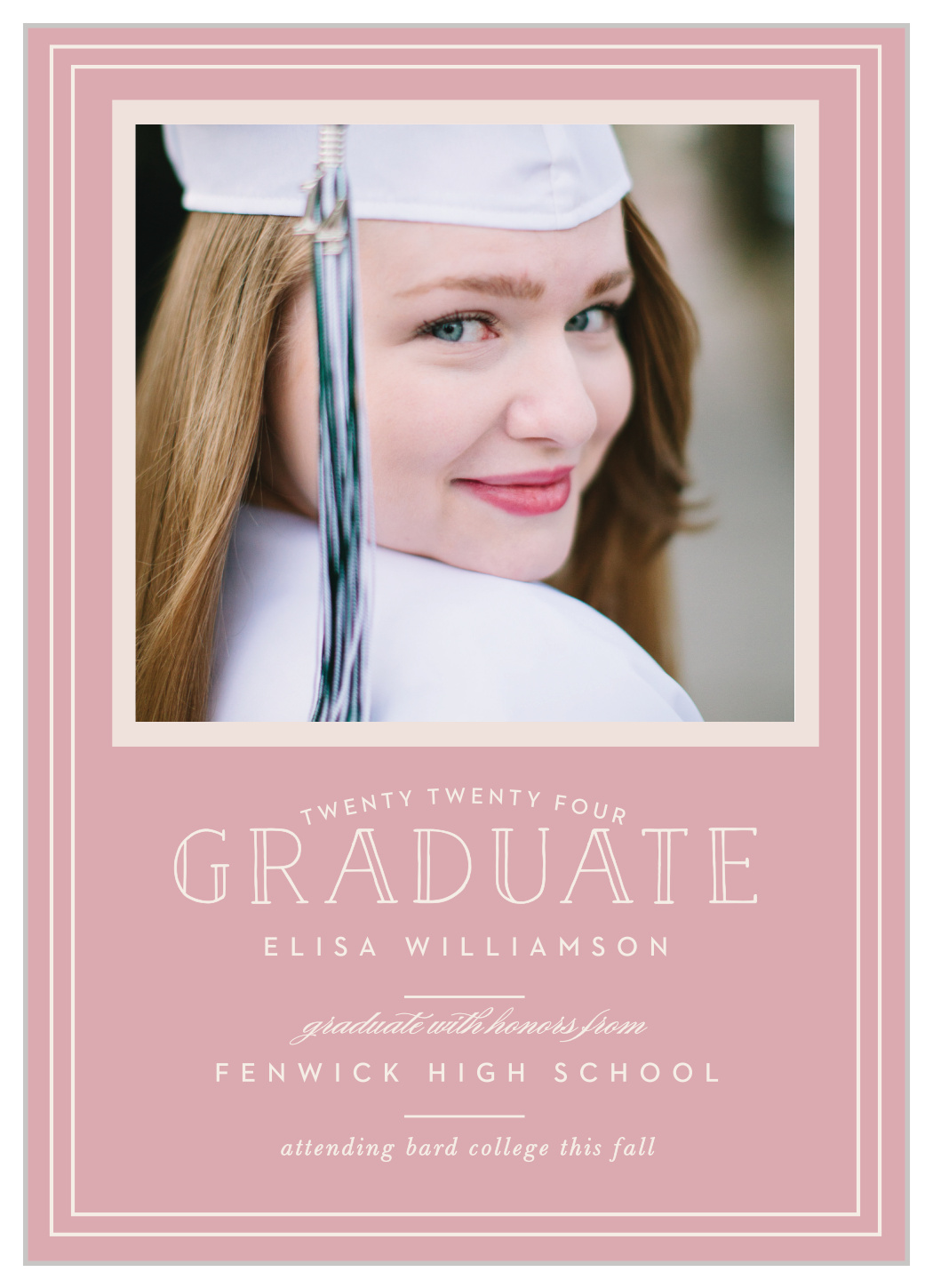 Graduation Announcement Frame